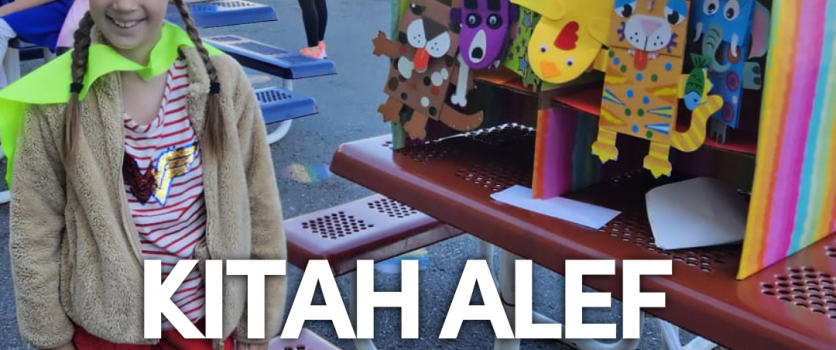 Kitah Alef Arts & Crafts Fair - Their Final Project of the School Year