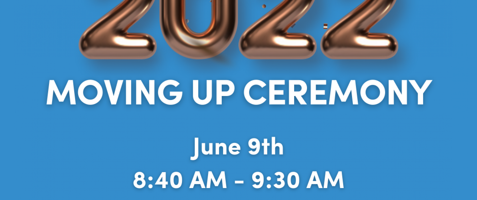 Moving Up Ceremony 2022 - Yavneh Day School